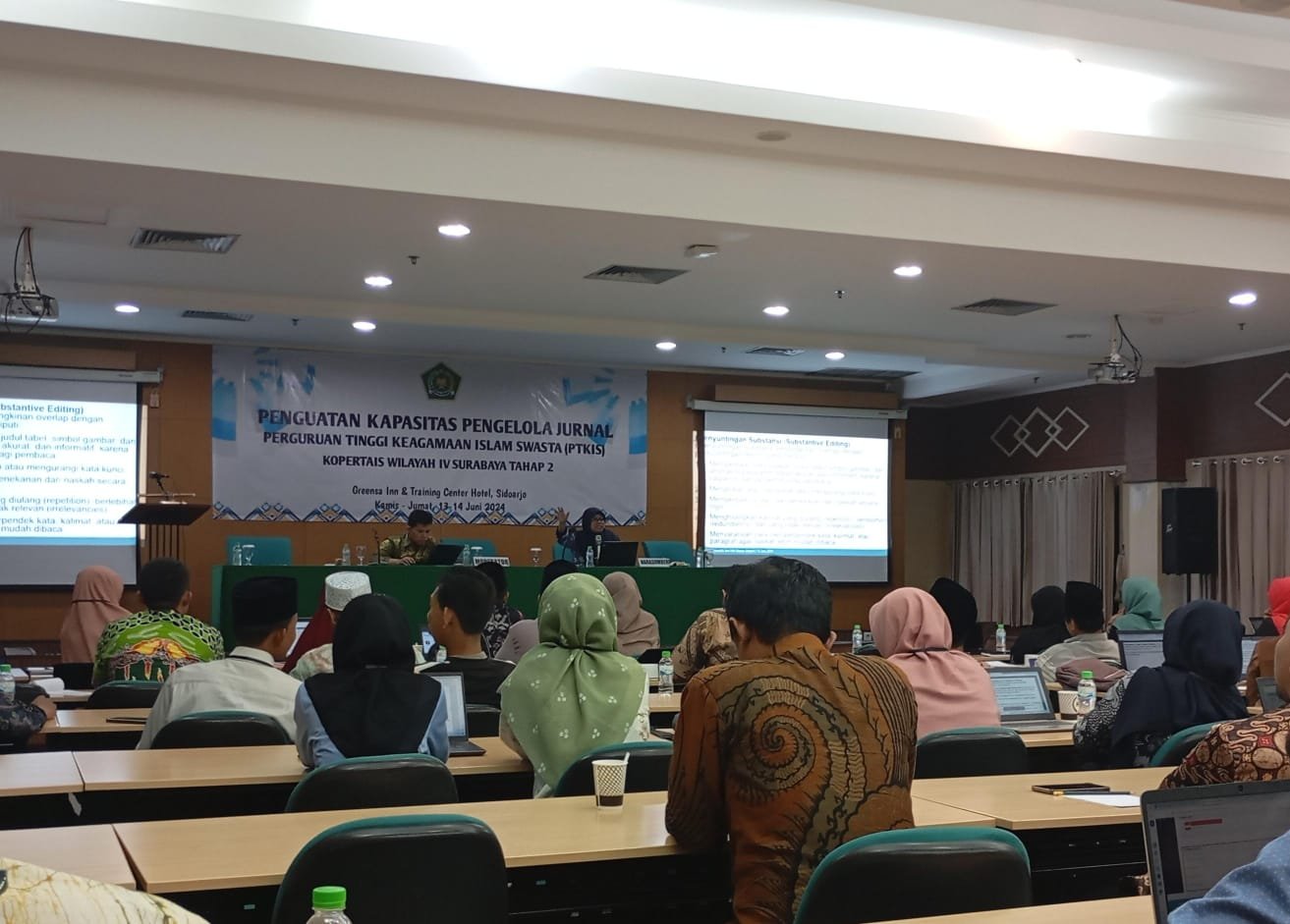 Penguatan Kapasitas Pengelolaan Jurnal PTKIS Wilayah IV Jawa Timur: Upaya Meningkatkan Kualitas ...
